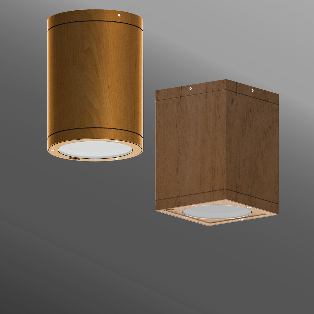 Tango cylindrical and square pendant downlight HP LED :: Ligman ...